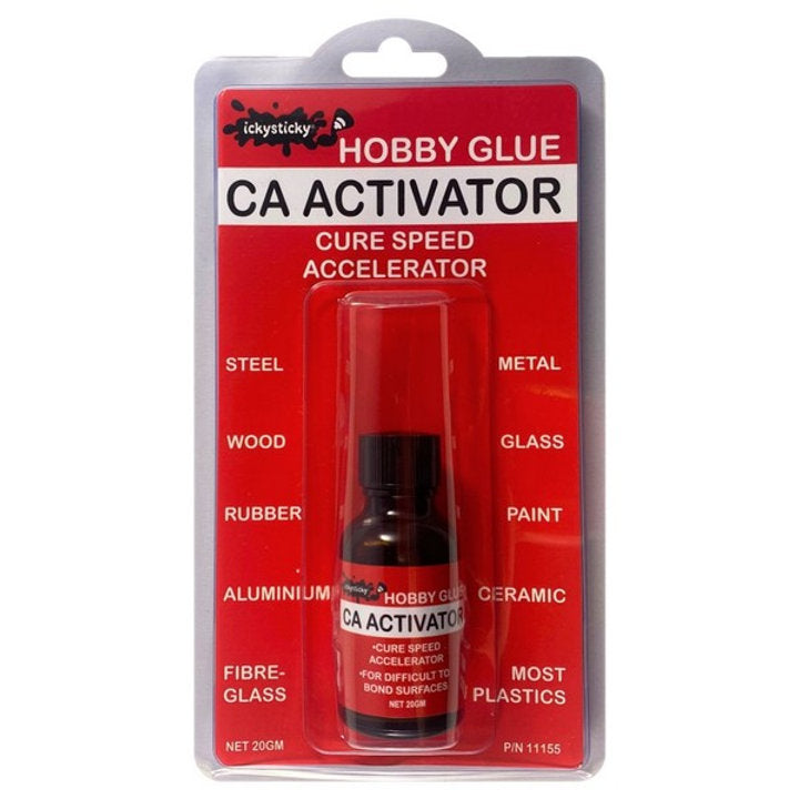 Ickysticky CA ACTIVATOR 20GM – Hobby In Scale