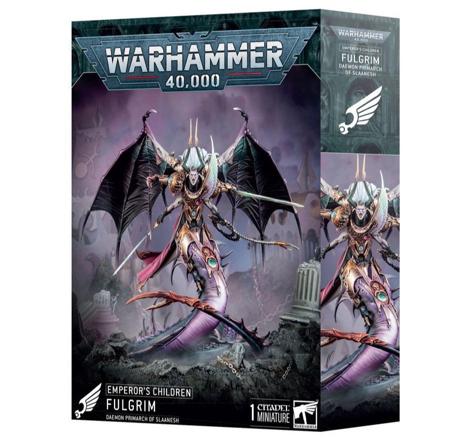 WARHAMMER 40K Emperor's Children: Fulgrim – Daemon Primarch of Slaanes ...
