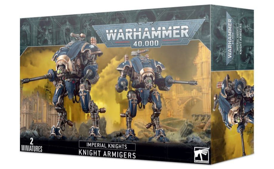 WARHAMMER 40K Imperial Knights: Knight Armigers – Hobby In Scale