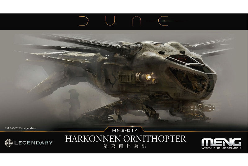 MENG Dune Harkonnen Ornithopter Plastic Model Kit – Hobby In Scale