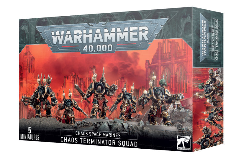 WARHAMMER 40K Chaos Space Marines: Terminators – Hobby In Scale