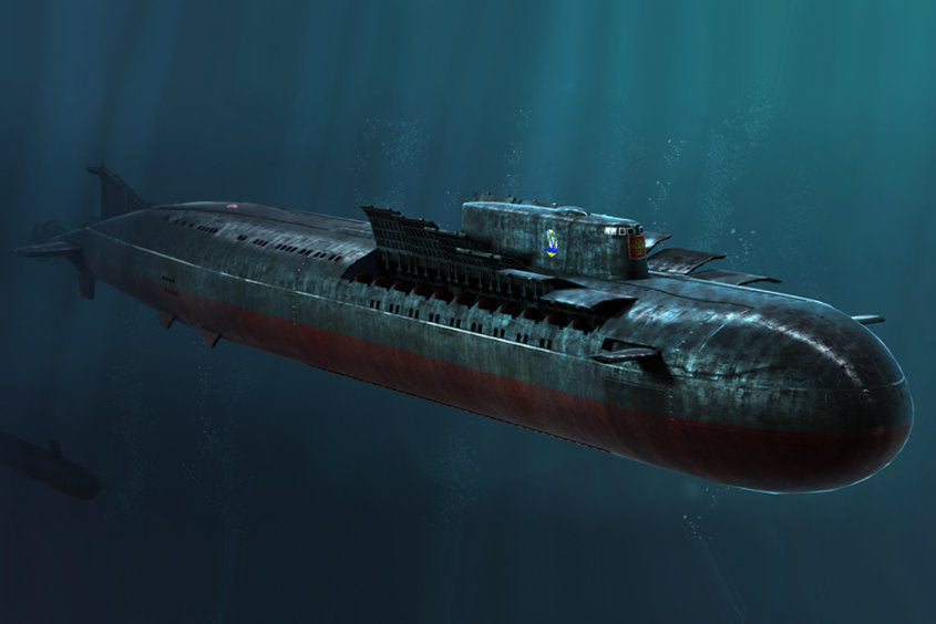 1:350 HobbyBoss Russian Navy SSGN Oscar II Class Kursk Cruise Missile ...