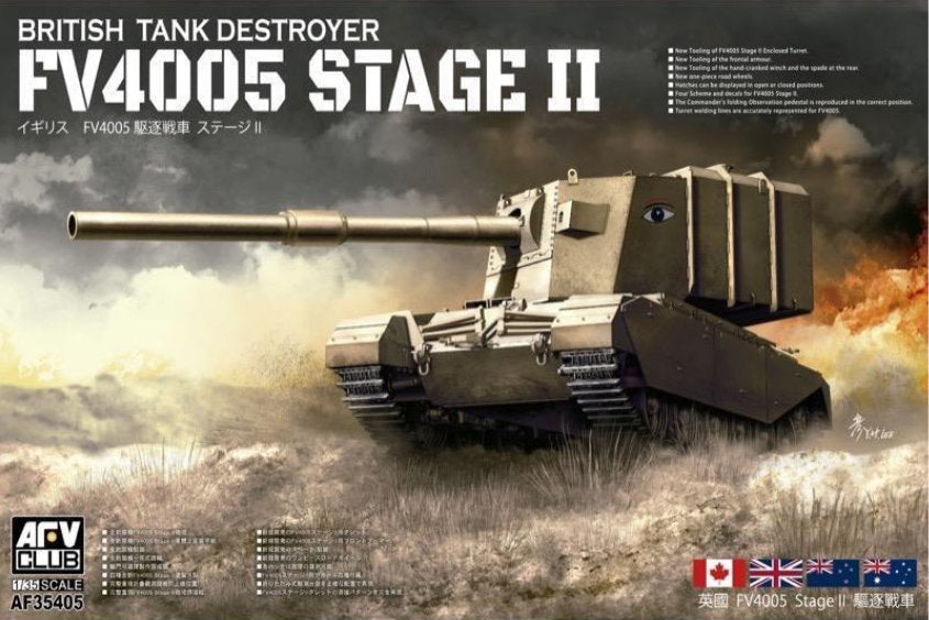 1:35 AFV CLUB FV4005 Stage II 183mm *Australian Decals* – Hobby In Scale