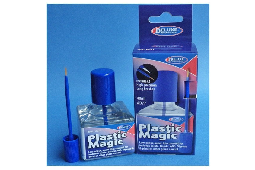 DELUXE MATERIALS Plastic Magic Cement 40ml – Hobby In Scale